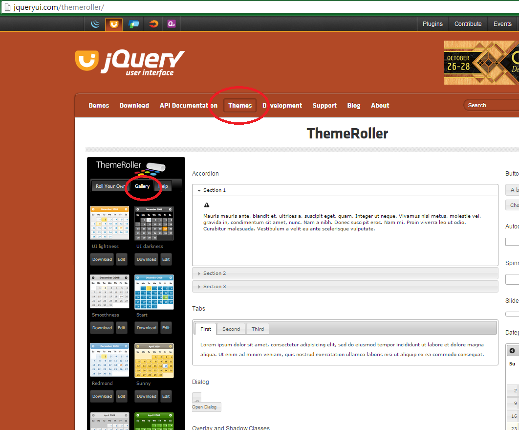 The Aspnet Mvc Club Install Jqueryui Themes In Your Mvc App In 5 Minutes