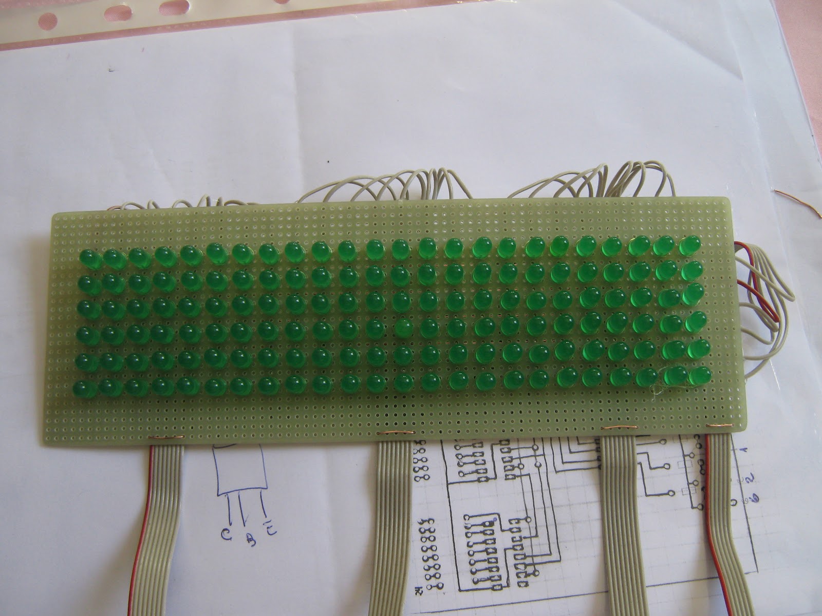 ARDUINO By Myself: Matriz de LEDs 24x6