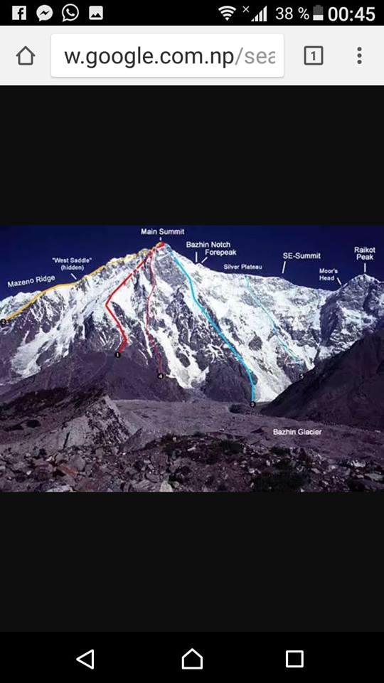 Hiking and Climbing Adventures: Nanga Parbat Mazeno Ridge Summit Bid ...