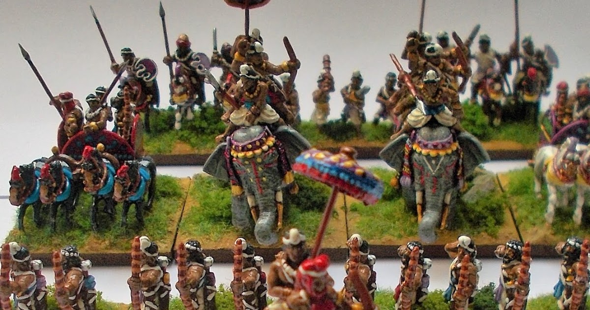 Rivals Ancient and Medieval Miniatures: Classical Indian DBA Army