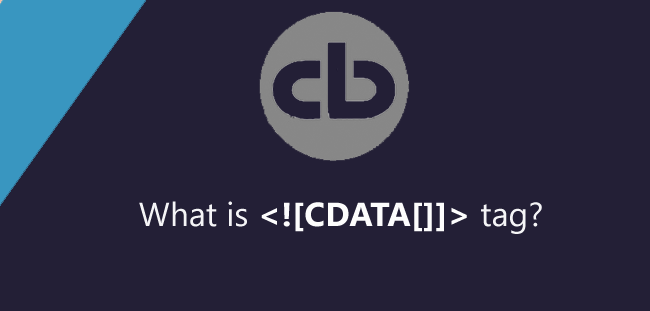 What Is Cdata Tag Codibucket
