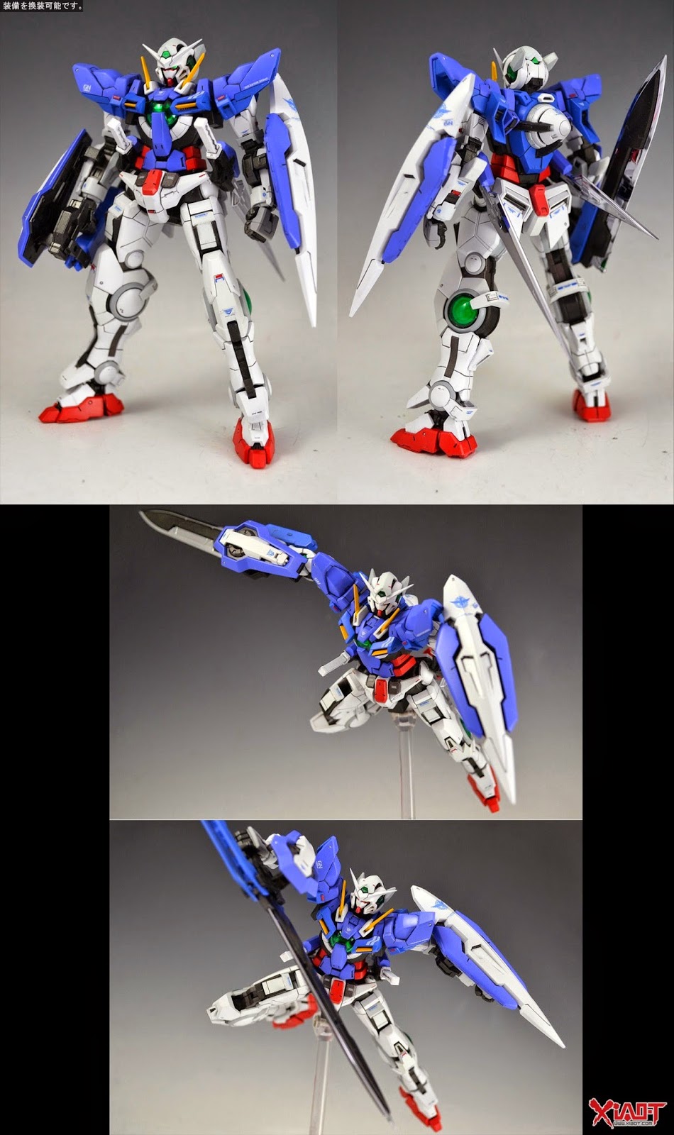 GUNDAM GUY: RG 1/144 GN-001RII Gundam Exia R2 - Customized Build