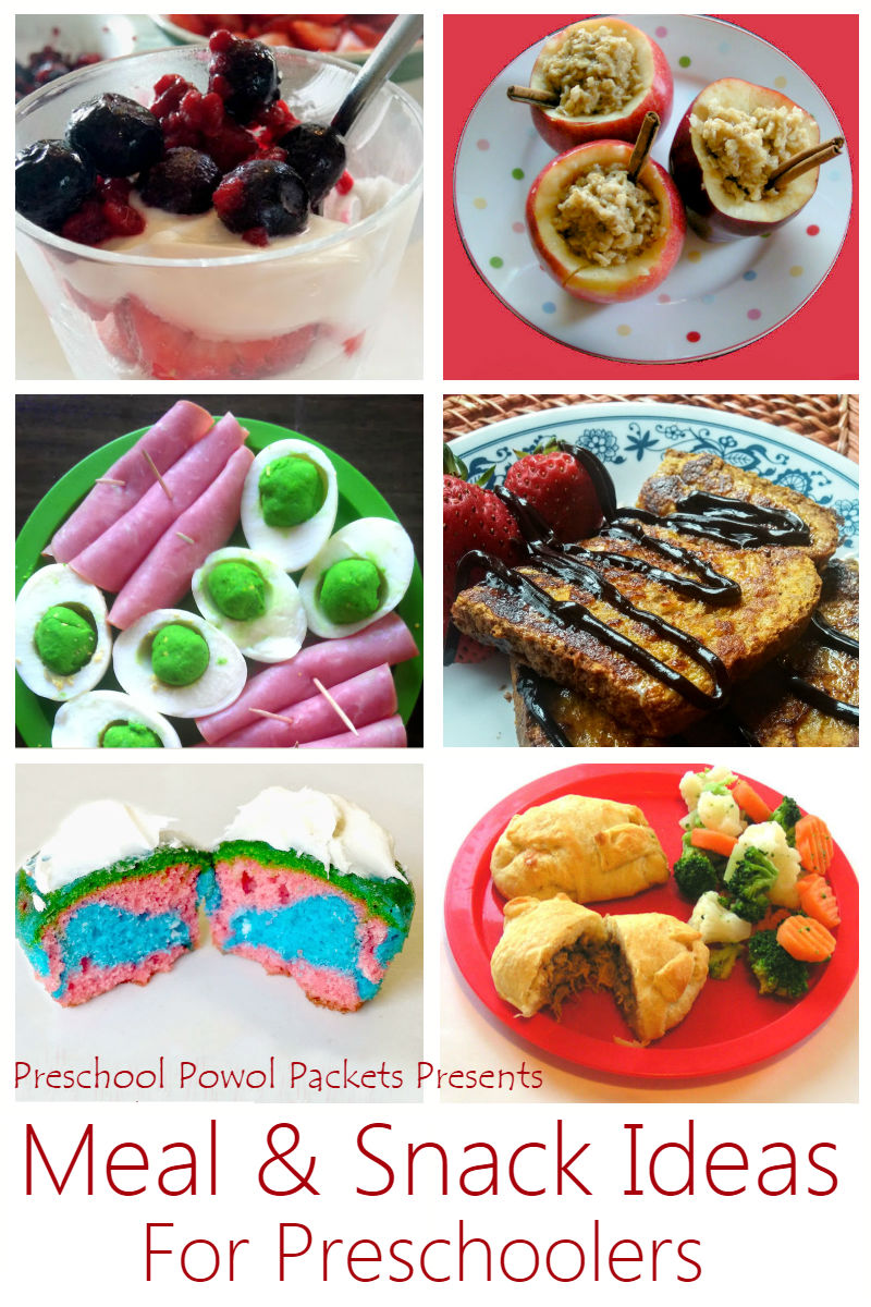 Meals for Toddlers and Preschoolers | Preschool Powol Packets