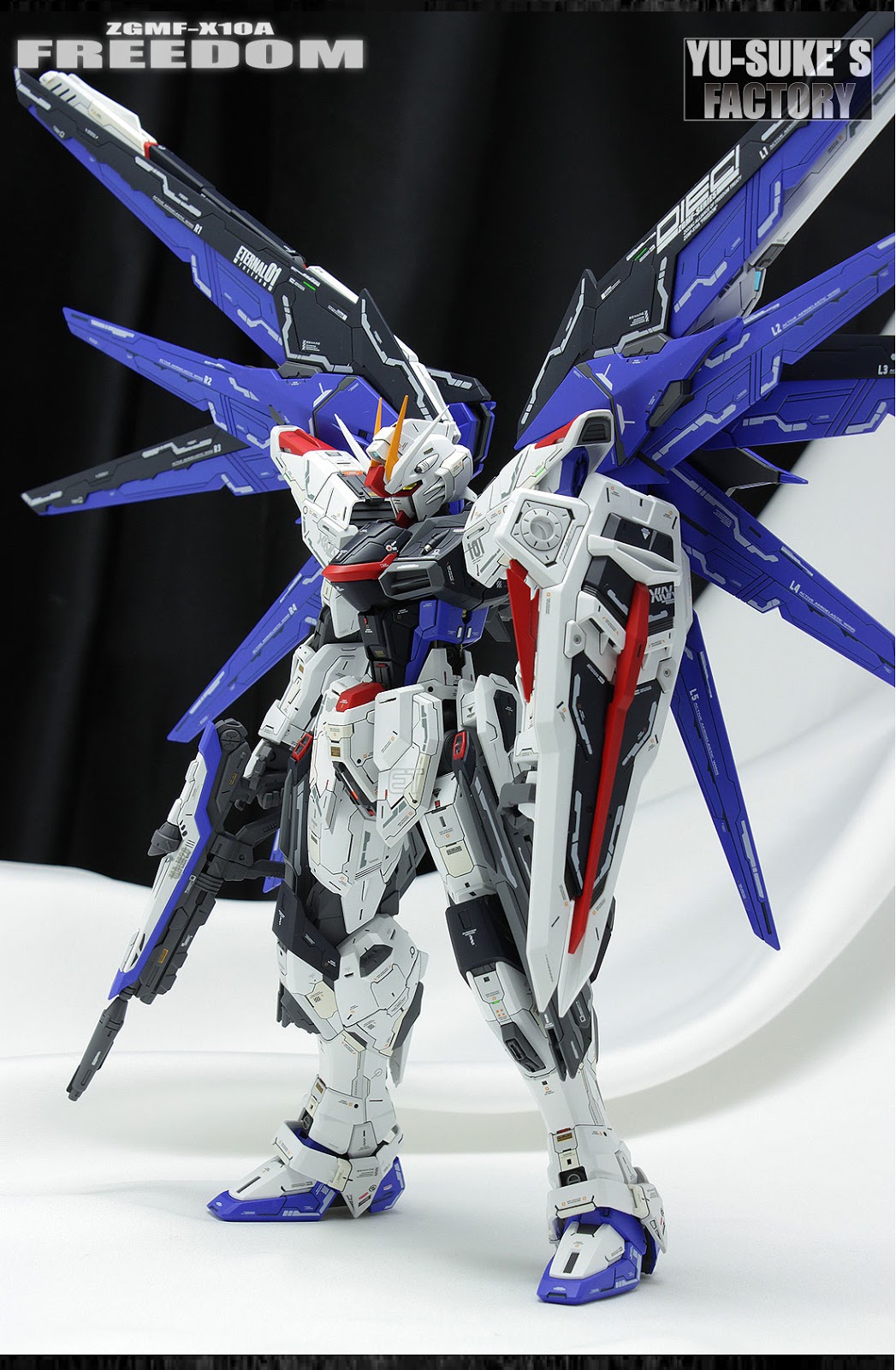 Custom Build: MG 1/100 Freedom Gundam Ver. 2.0 [Detailed]