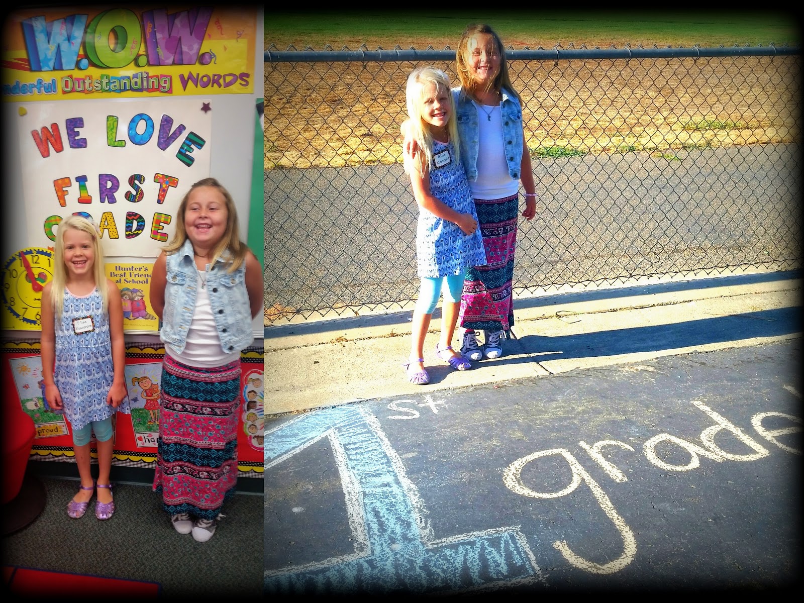All Things Elise & Alina: Elise's First Day of First Grade