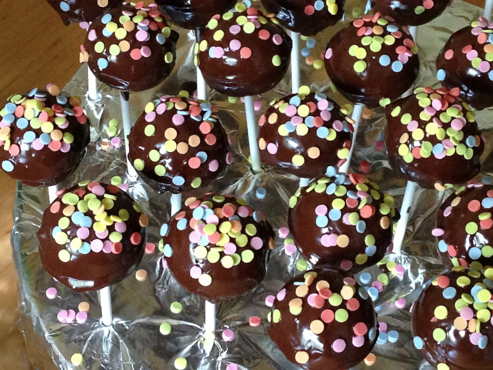 Heikes Kreativseite: Cake Pops für den Kindergarten