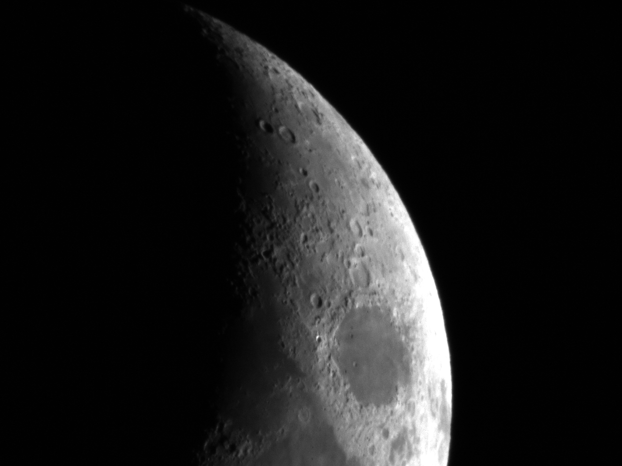 Our first pictures of the moon