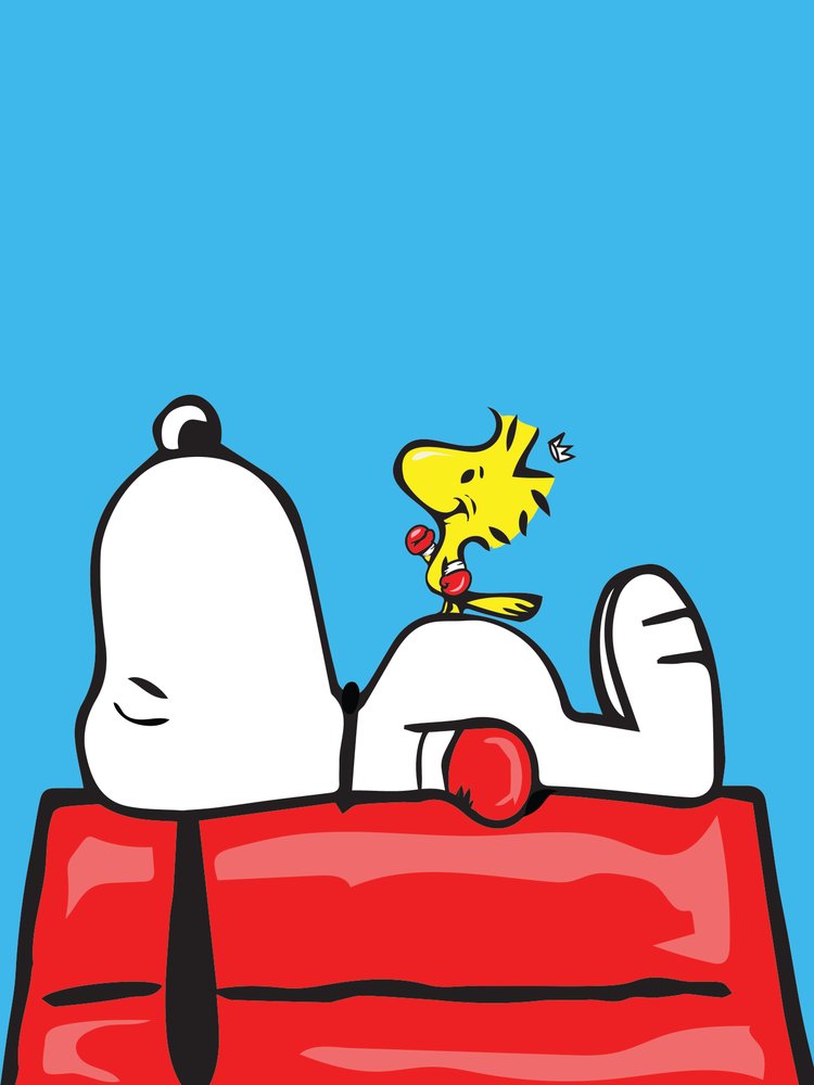 The Blot Says...: Snoopy “Lazy Champ” Screen Print by JC Rivera