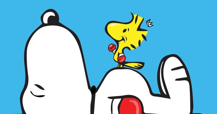 The Blot Says...: Snoopy “Lazy Champ” Screen Print by JC Rivera