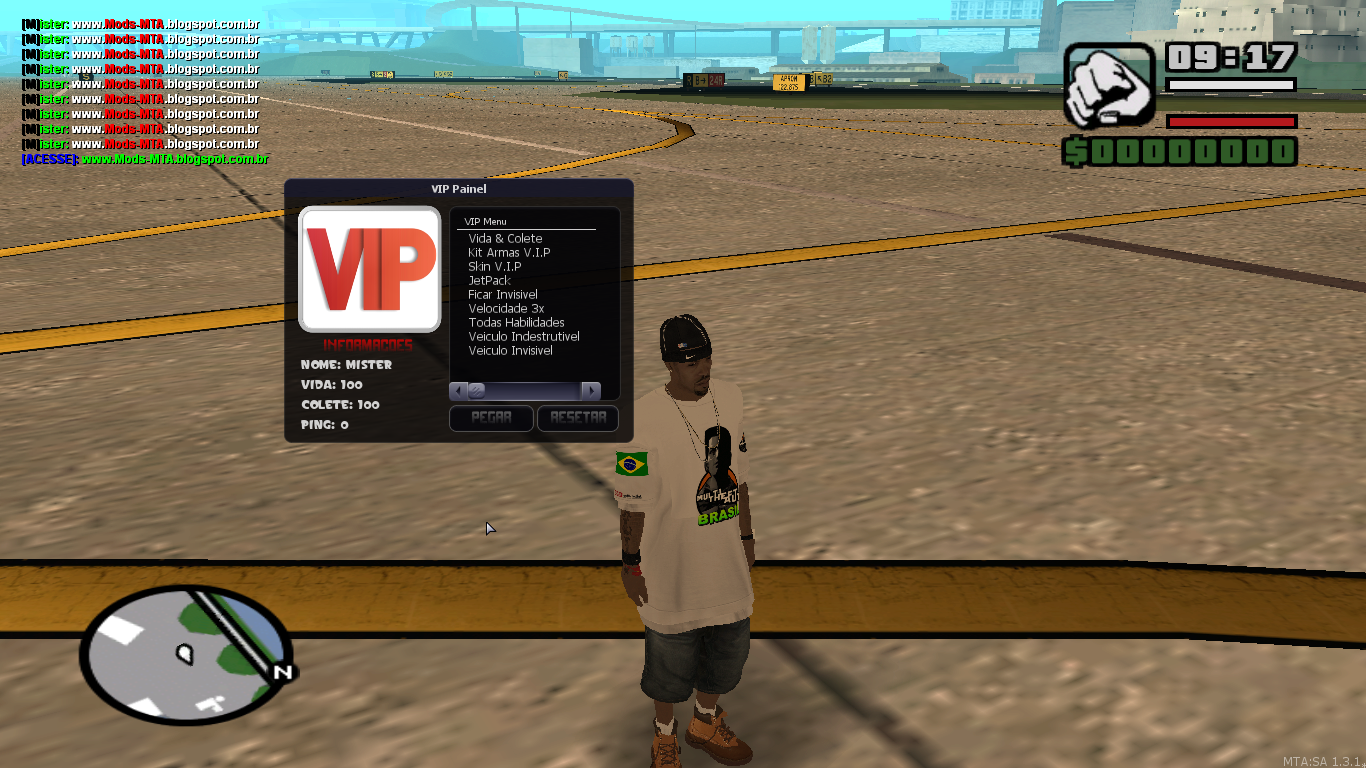 Mods Para MTA - Oficial O Maior Site De Modficações: Painel VIP