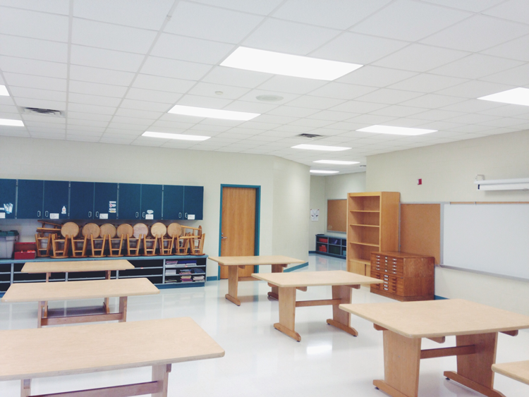 Artsy Blevs: My Empty Art Room | Art Room Hanging Essentials