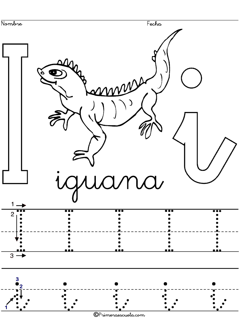 La letra I | i ~ La Eduteca