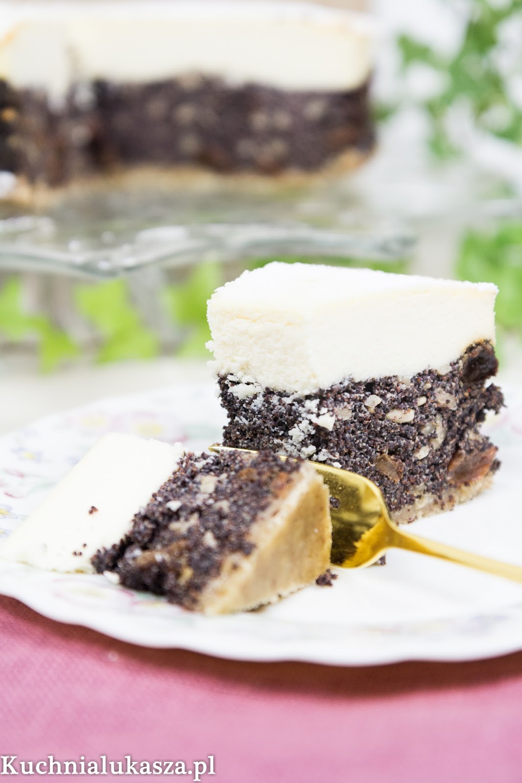 Seromak - sernik z makiem - Kuchnia Łukasza