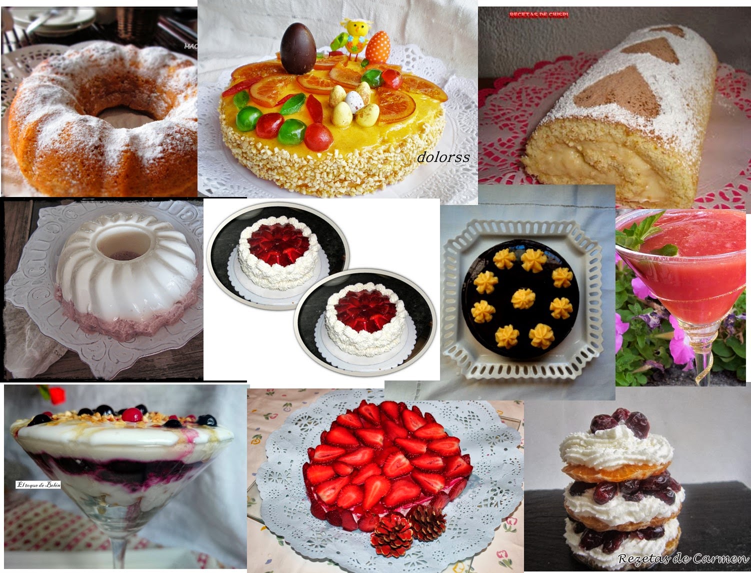 10 RICOS POSTRES - La Cocina De adita