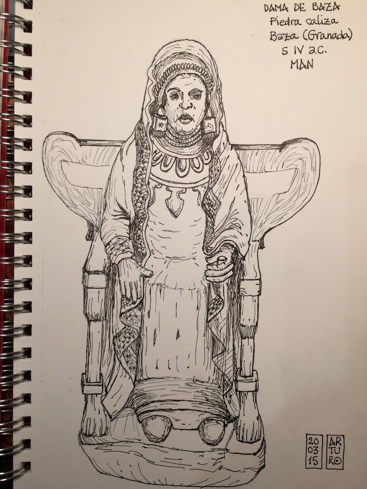 Arturo Gonzalo Aizpiri: Buscando a IMILCE en la DAMA DE BAZA (Tras las ...