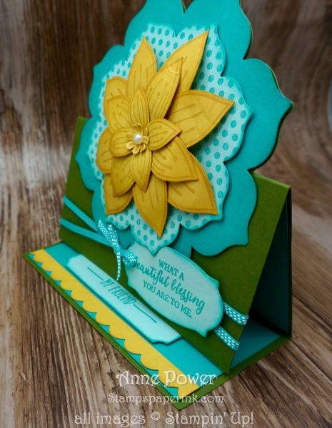 Stamps, Paper, Ink Create!: 3-D Flower Easel Card