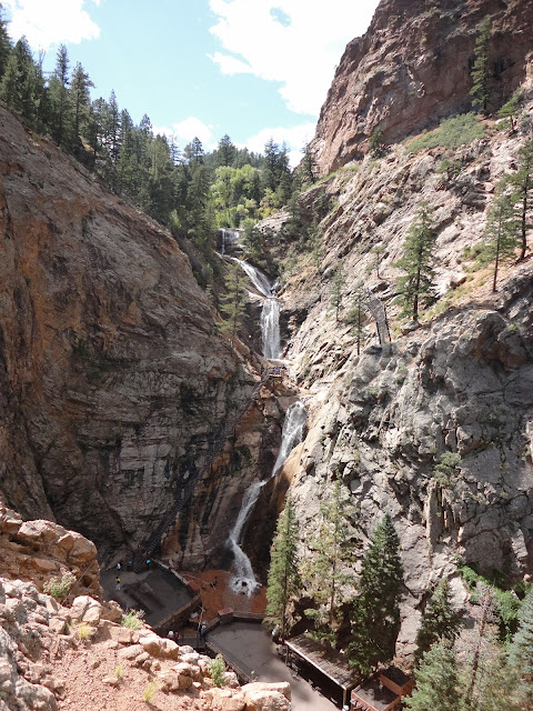 C3's Adventures: Seven Falls; Colorado Springs.