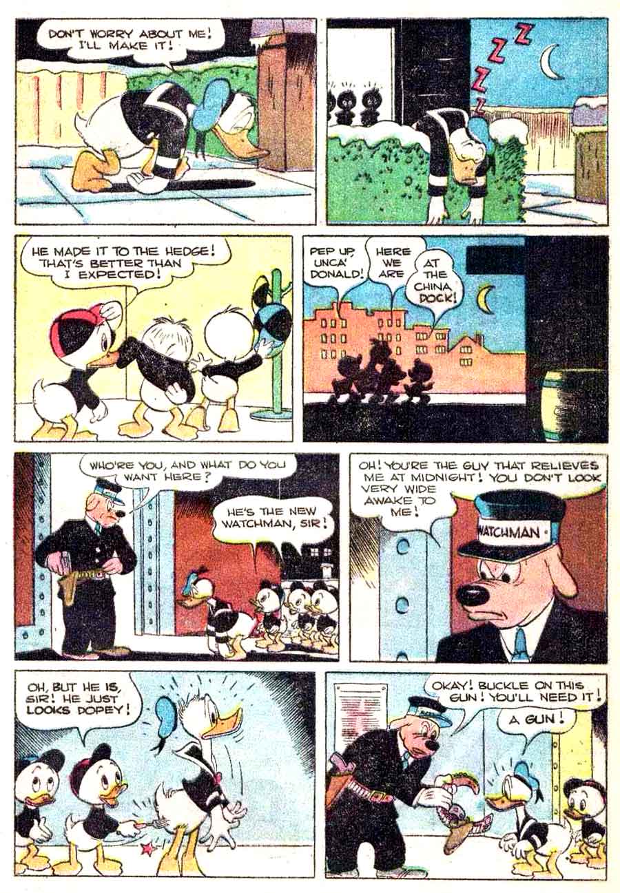 Walt Disney's Comics and Stories #89 - Carl Barks art - Pencil Ink