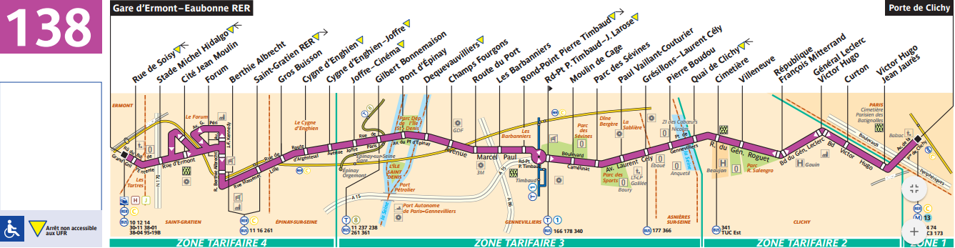 La ligne 138 du centre bus de pleyel passe en bus hybride