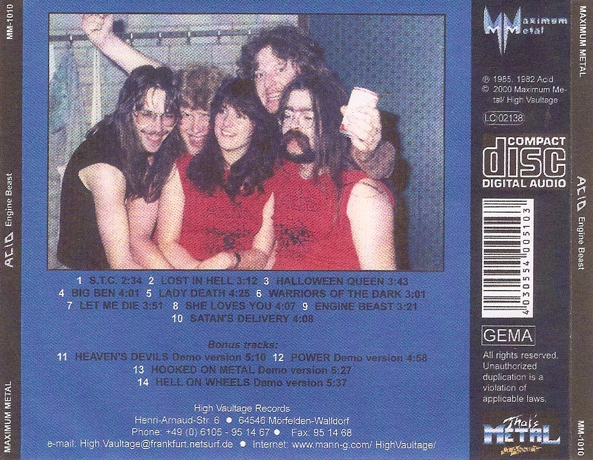 The Metal Girls: Acid