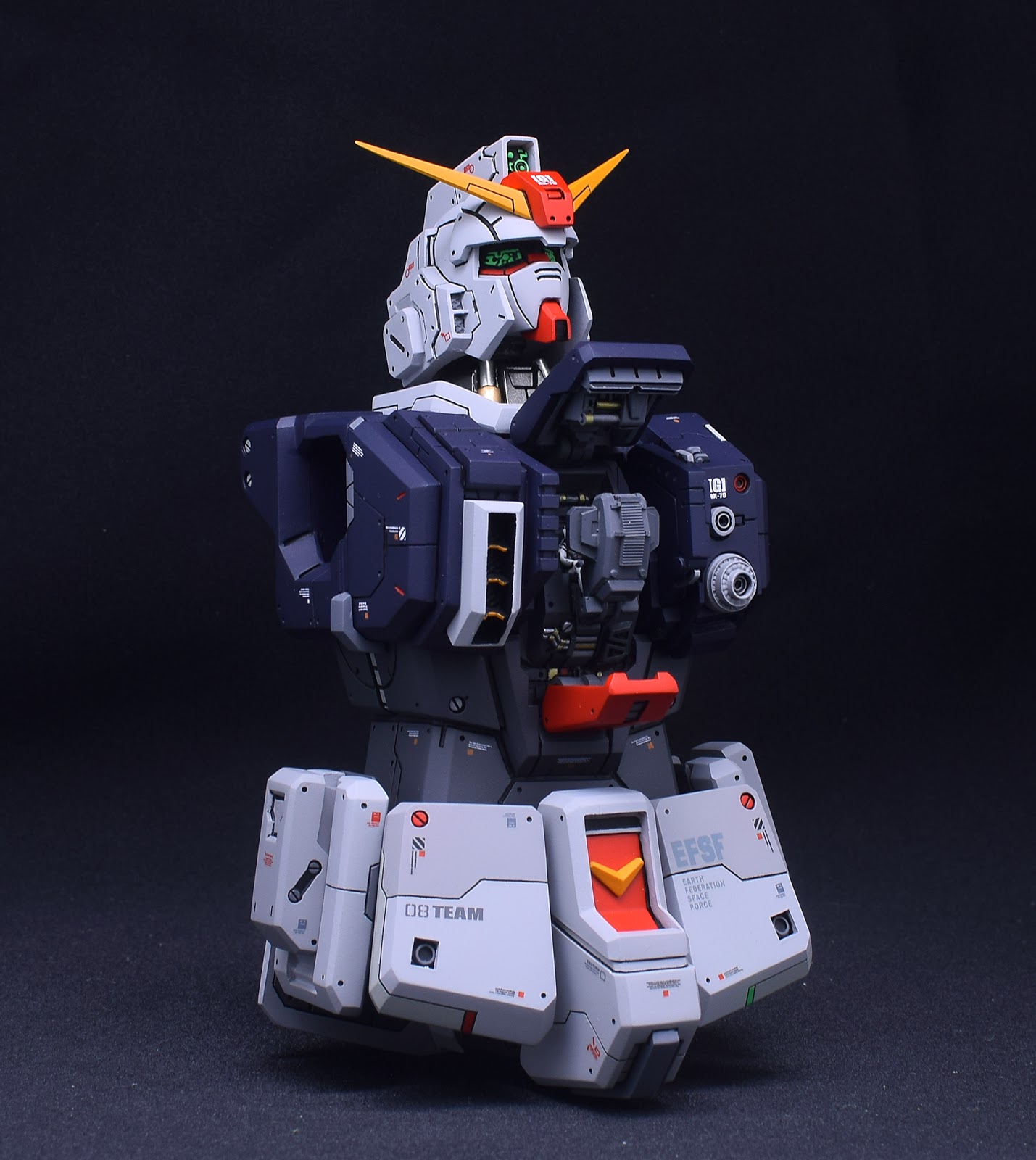 GUNDAM GUY: NG 1/60 RX-78G Gundam Ground Type - Painted Build