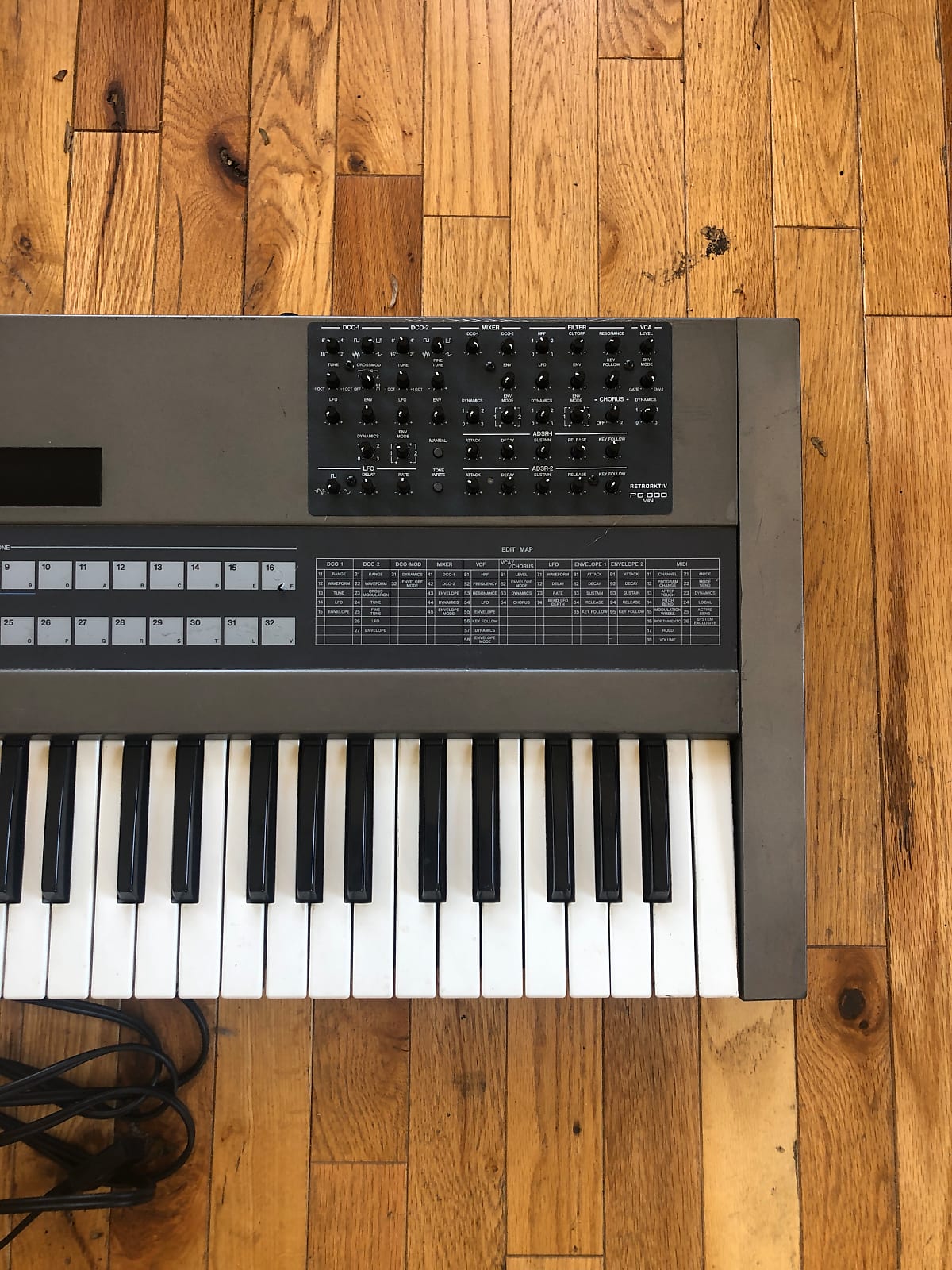 MATRIXSYNTH: Roland JX-8P Analog Synthesizer w/ Built-In Retroaktiv ...