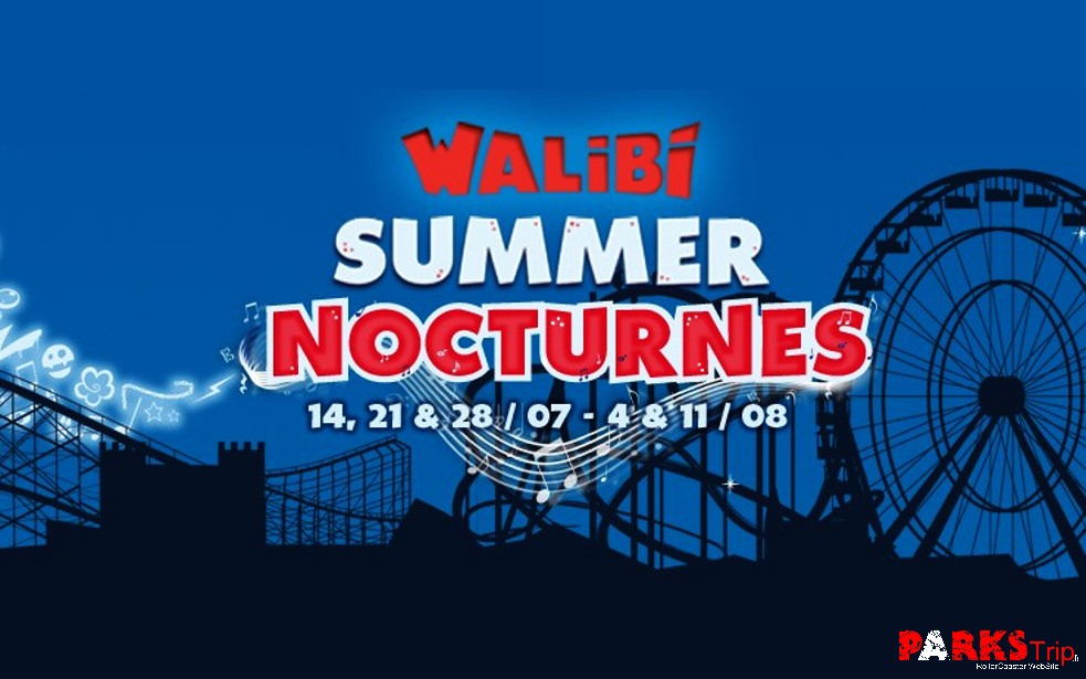 Walibi Belgium présente les soirées Summer Nocturnes - PARKS Trip