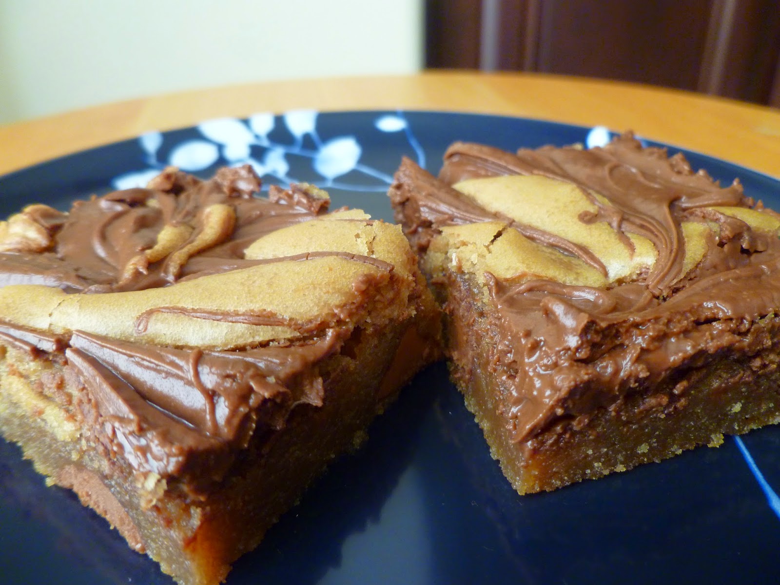 The Pastry Chef's Baking: Nutella-Swirled Chocolate Chip Blondies
