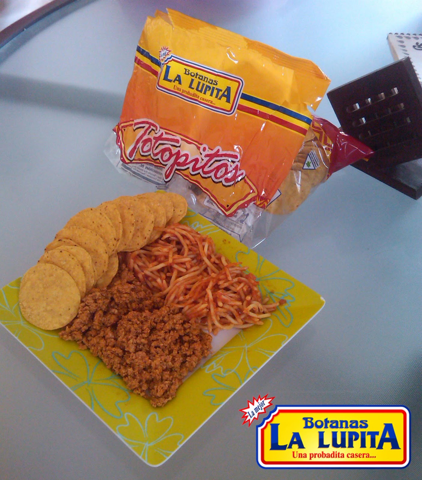 Botanas la Lupita: Botanas La Lupita con la comida