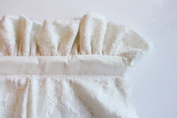 lace dress with ruffle collar pattern + tutorial - see kate sew