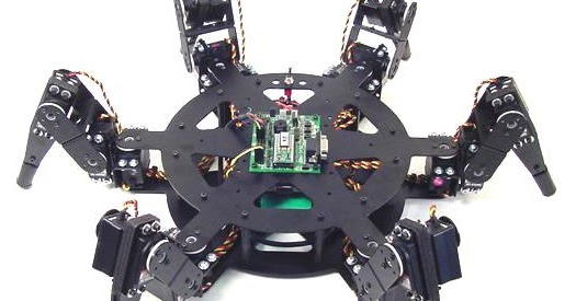 Electronic Project Arduino Powered Hexapod Robot 