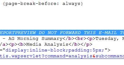 Blog Borg Collective: Laila Yuile Post today? 'V35REPORTPREVIEW DO NOT ...