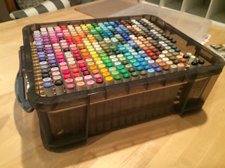 Stamps Alive!: Copic Storage - The Ultimate, Awesome, Copic Storage!!