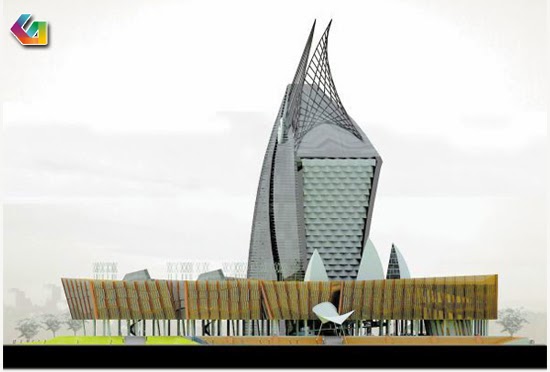 Koran Arsitektur: Menara Phinisi Universitas Negeri Makasar - Sulawesi ...