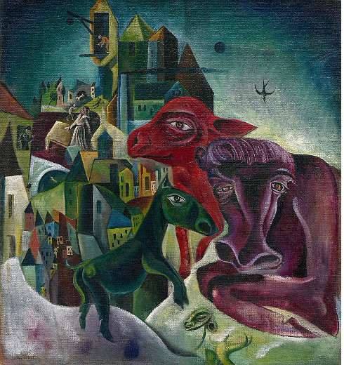 CHINAR SHADE : WORKS OF ARTIST MAX ERNST ON DISPLAY AT MOMA ( MUSEUM OF ...