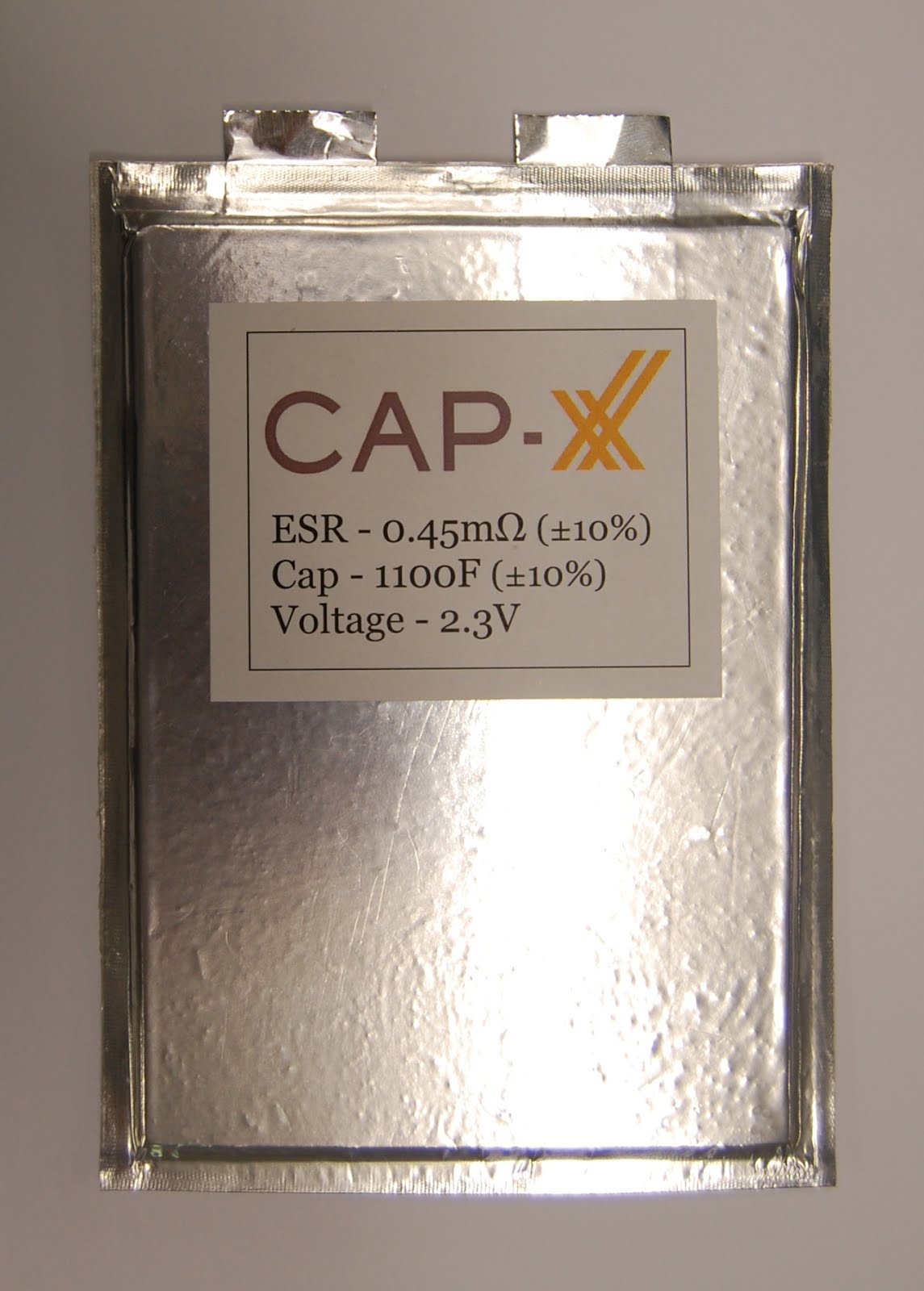 CAP-XX Introduces Prismatic Supercapacitors For Automotive Stop-Start ...