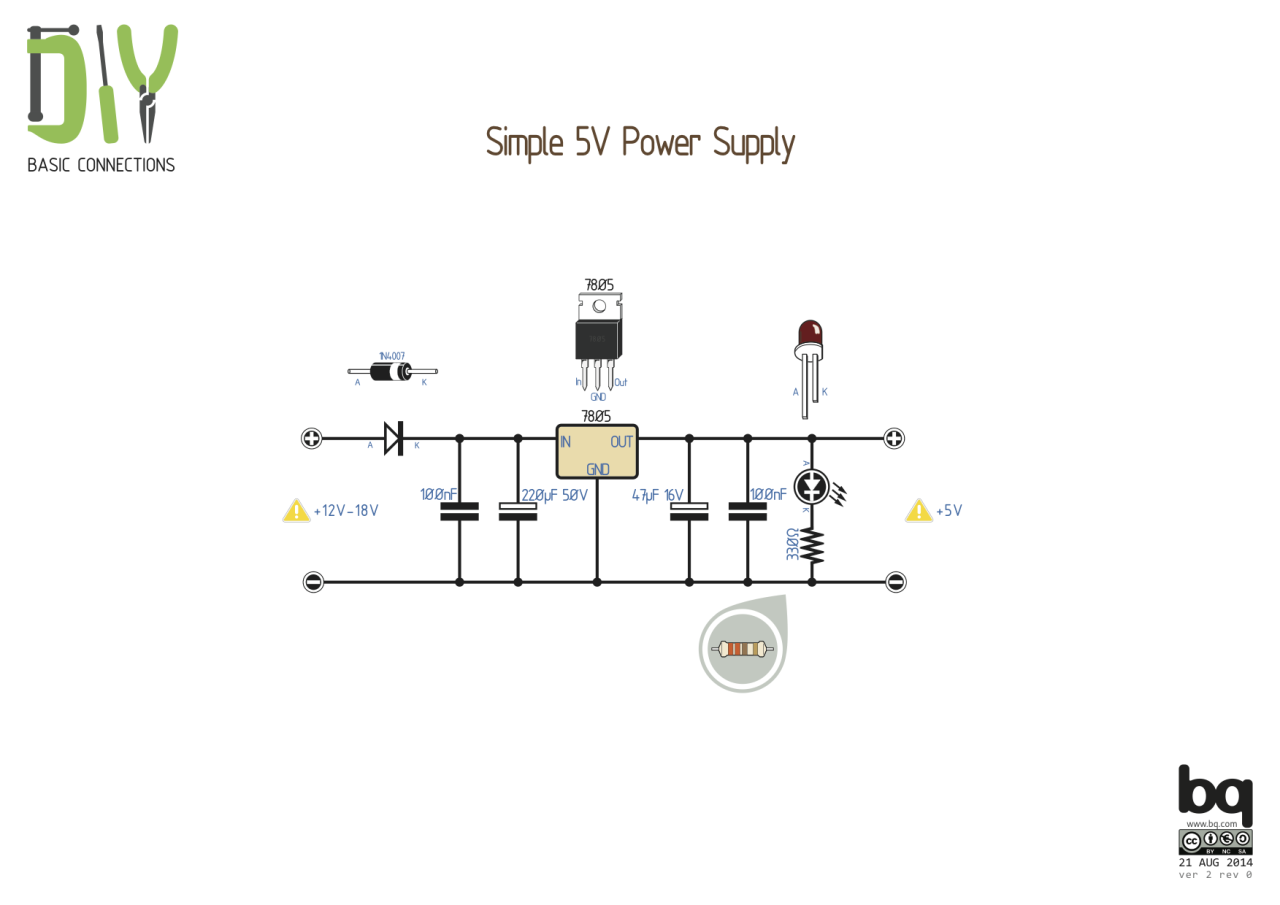 hobidevre: LM 7805 nasıl kullanabilirim