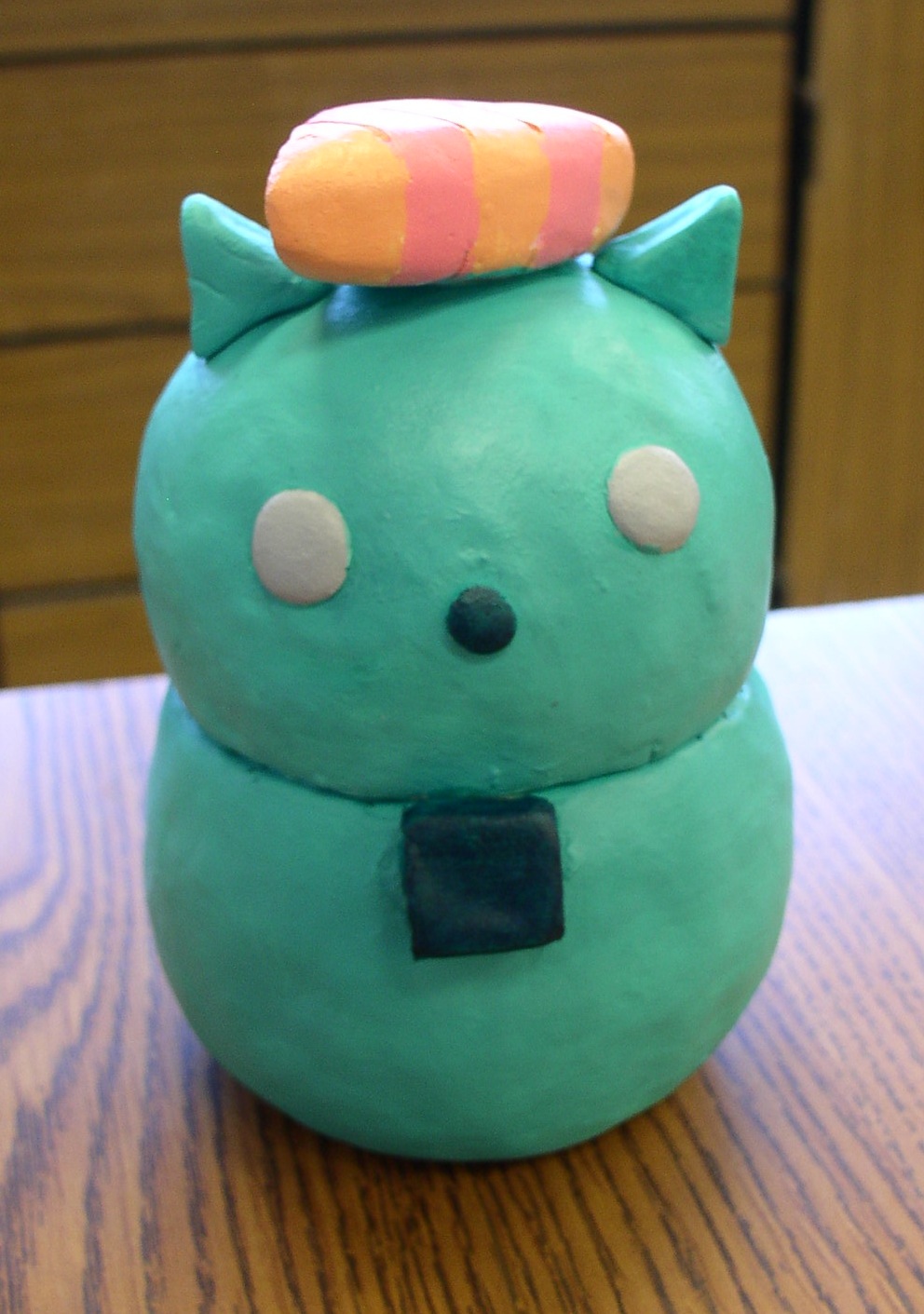 DMS ART: 7th Grade Clay Piggy Banks!