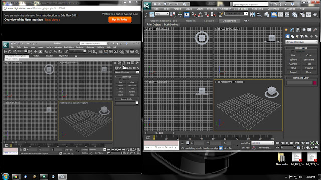 3D Modeling 2: 3D Max tutorials screenshots