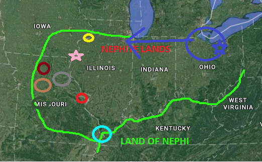Book of Mormon Evidence: Alma Chapter 62 BOM Map