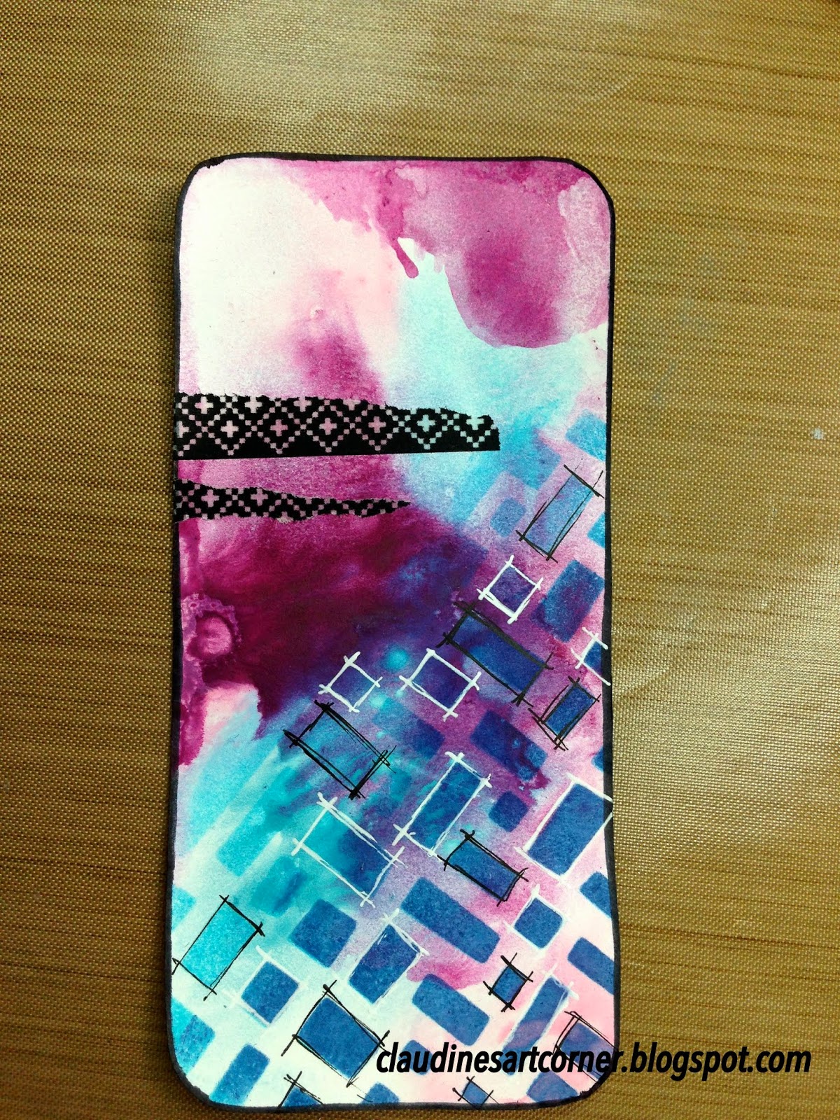 Claudine's Art Corner: DIY Cell Phone Case Cover