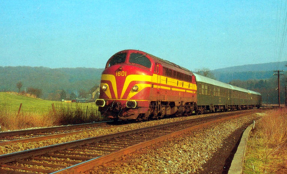 transpress nz: CFL class 1600 diesel-electrics, Luxembourg