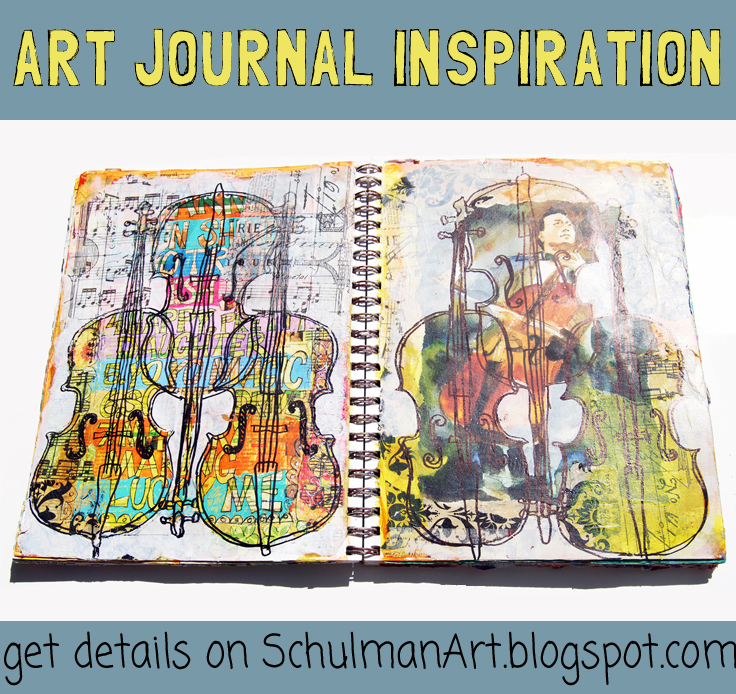 Art Journal Inspiration: Pieces of Me - Miriam Schulman | Artist ...
