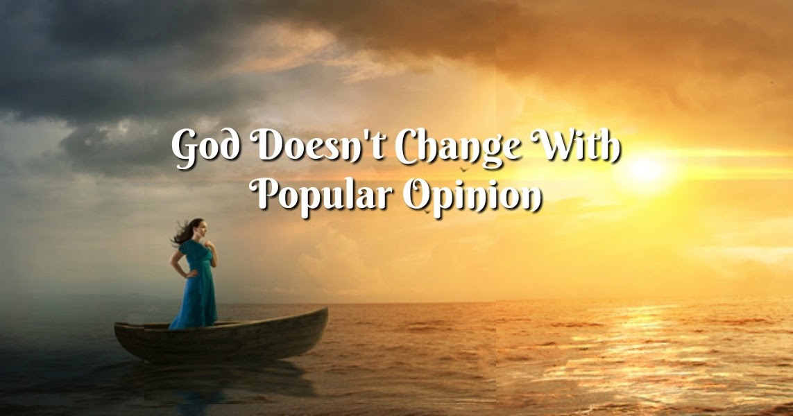 Bite Size Bible Study: We Can't Change God, But He Can Change Us