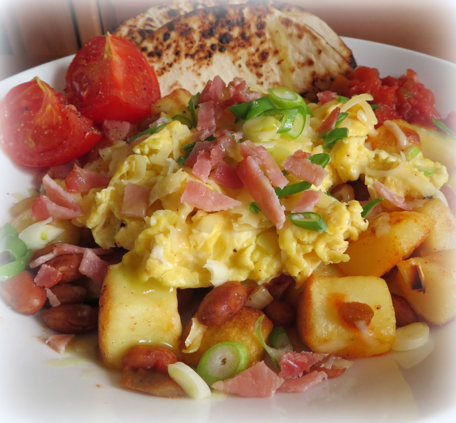 Scrambled Huevos Rancheros Bowls | The English Kitchen