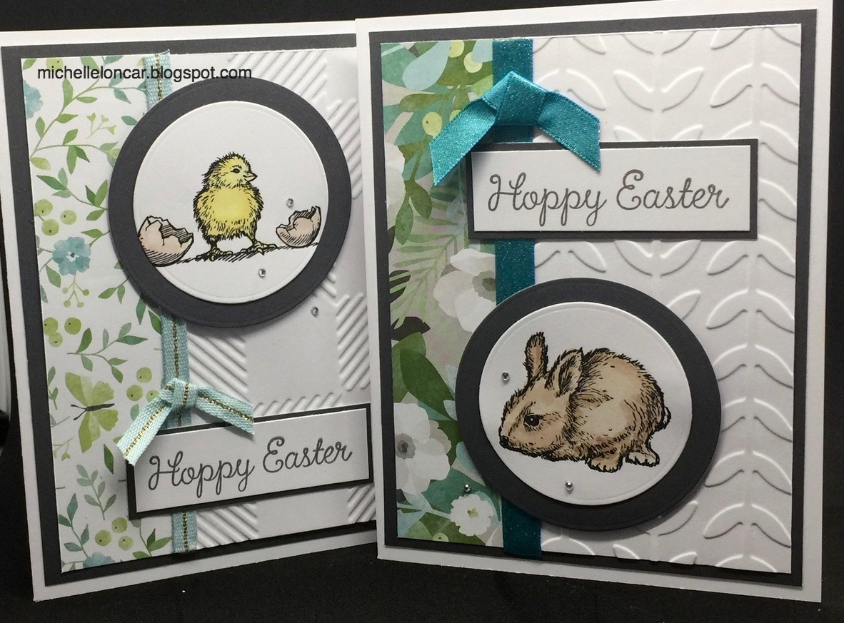 Show and Tell with Michelle: Easter Animals cards