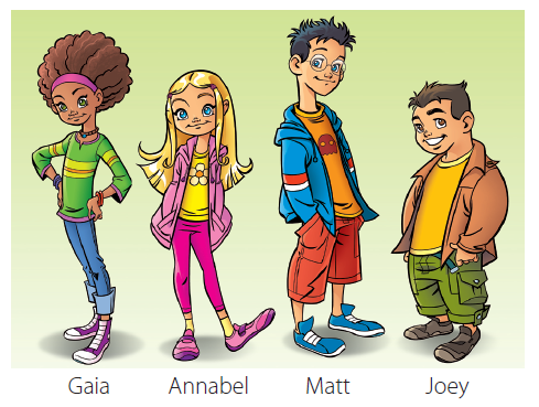 Year 5: MEET THE CHARACTERS