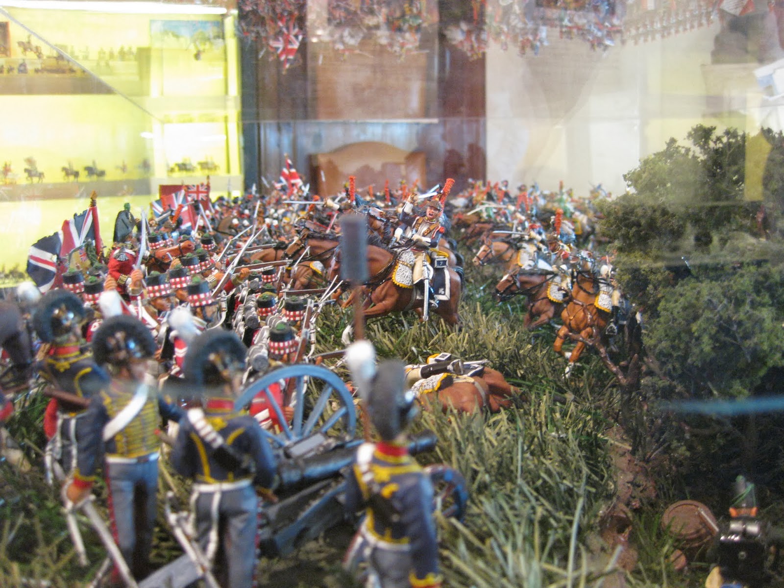 The Megalomaniac (Mwhaha): L'Iber Toy Soldier Museum - Waterloo Diorama