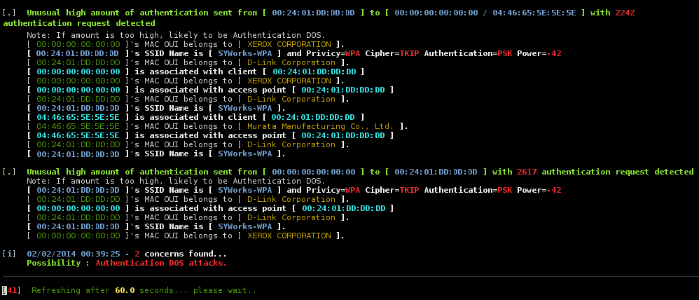 SYWorks Programming: Wireless IDS [Intrusion Detection System ...