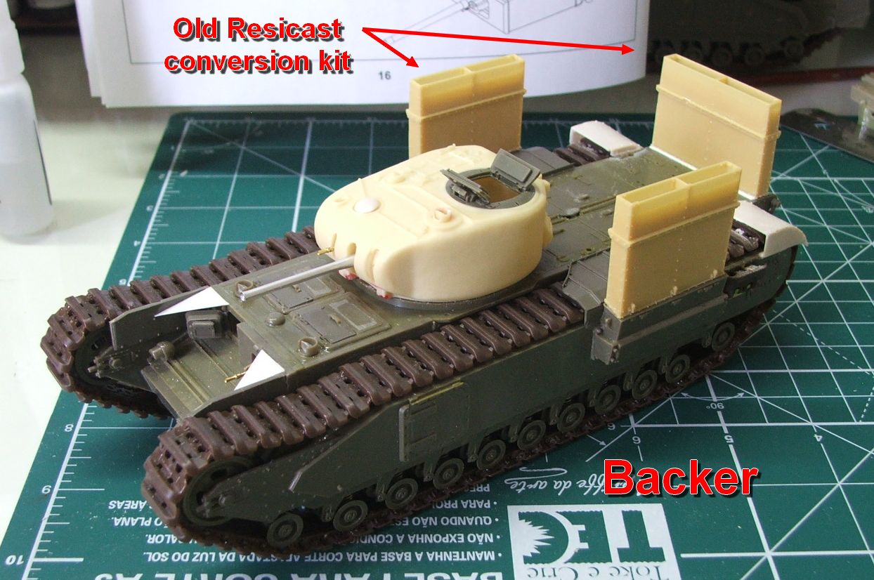 Panzerserra Bunker- Military Scale Models in 1/35 scale: Churchill Mk ...